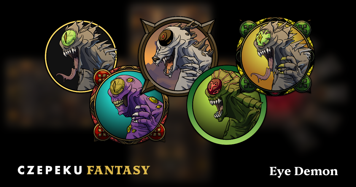 Eye Demon Token Builder | Customize and Randomize Czepeku Tokens