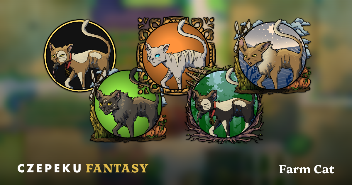 Farm Cat Token Builder | Customize and Randomize Czepeku Tokens