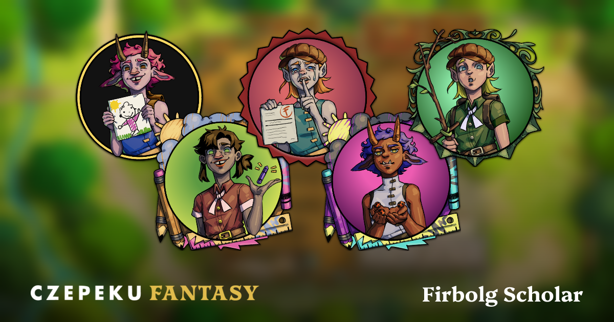 Firbolg Scholar Token Builder | Customize and Randomize Czepeku Tokens