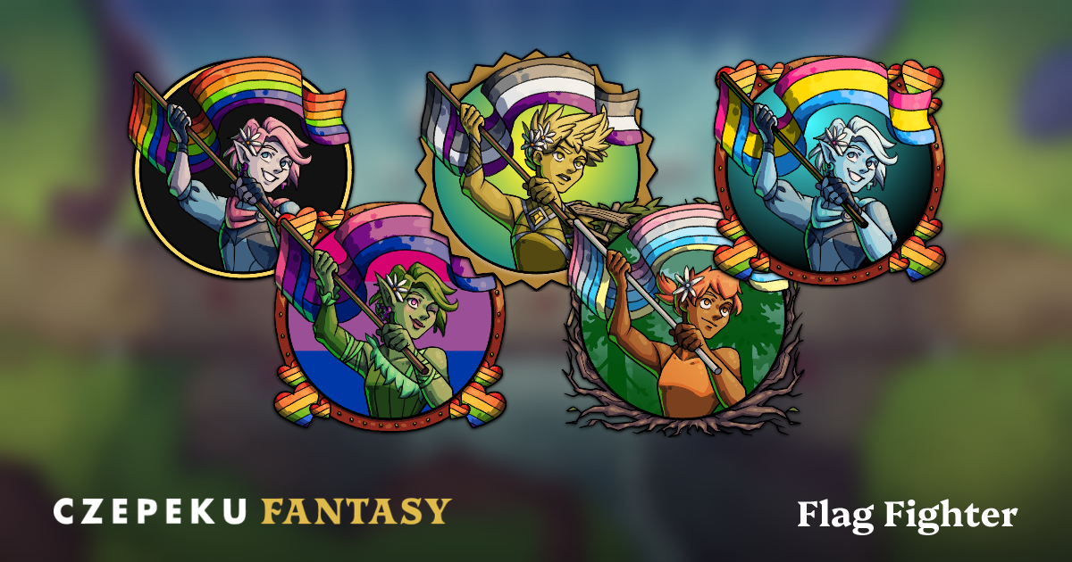 Flag Fighter Token Builder | Customize and Randomize Czepeku Tokens