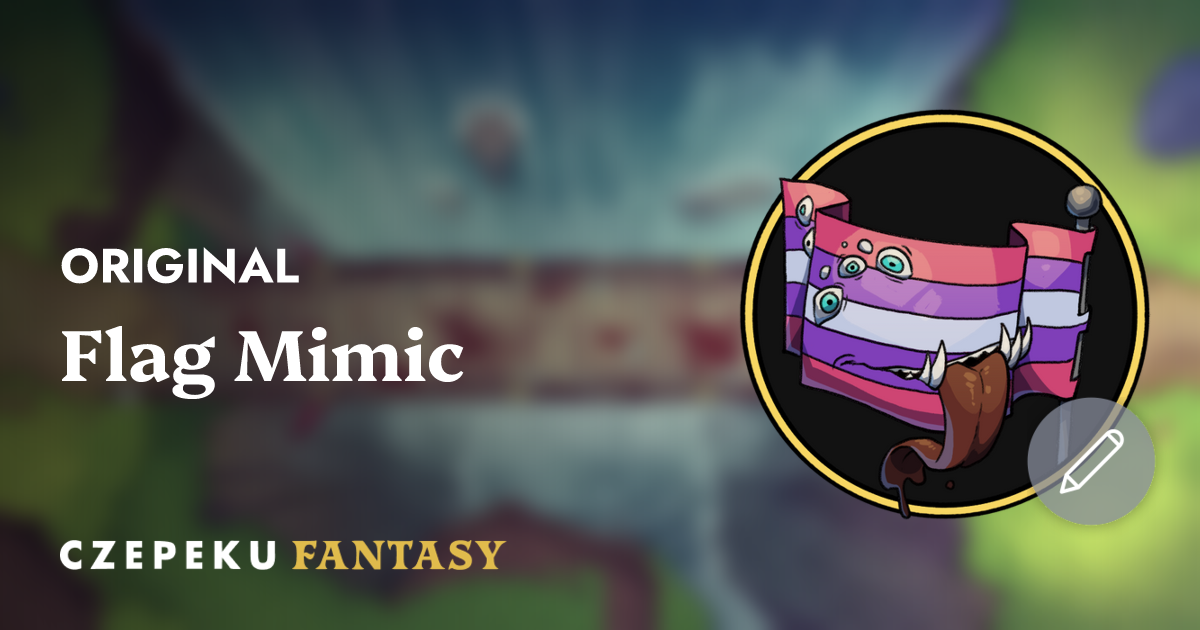 Flag Mimic Token Builder | Customize and Randomize Czepeku Tokens