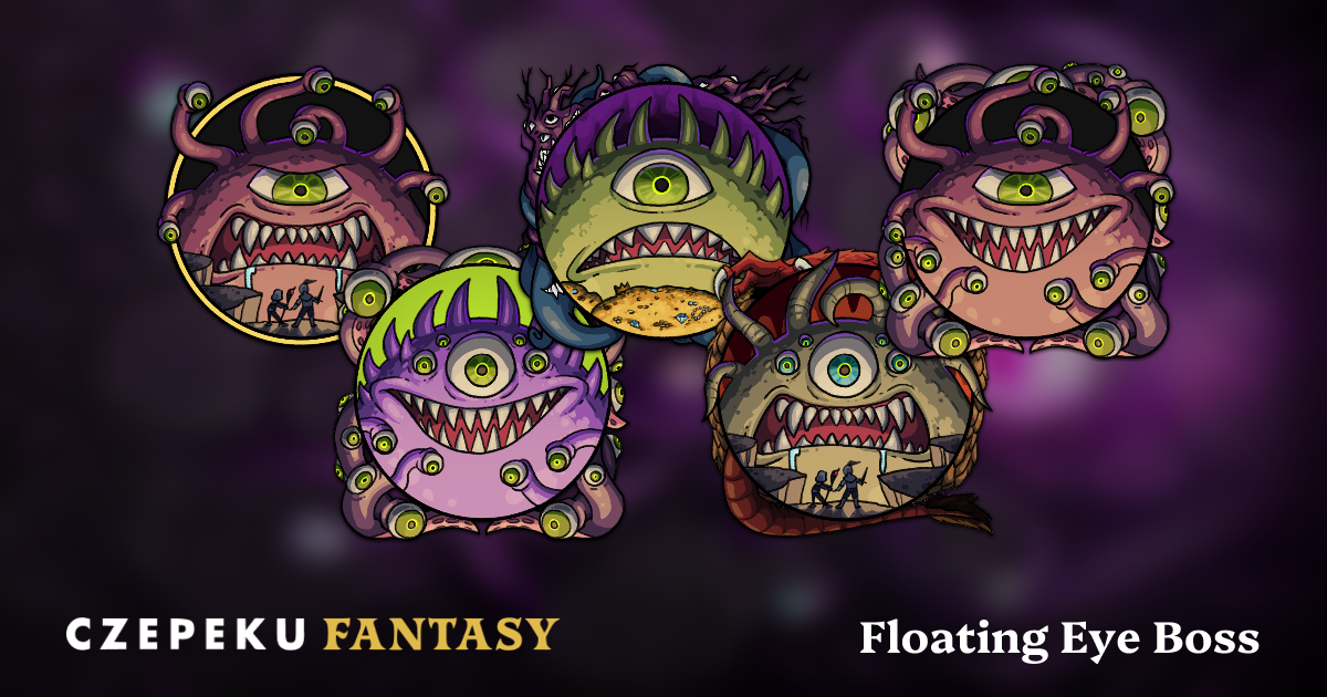 Floating Eye Boss Token Builder | Customize and Randomize Czepeku Tokens