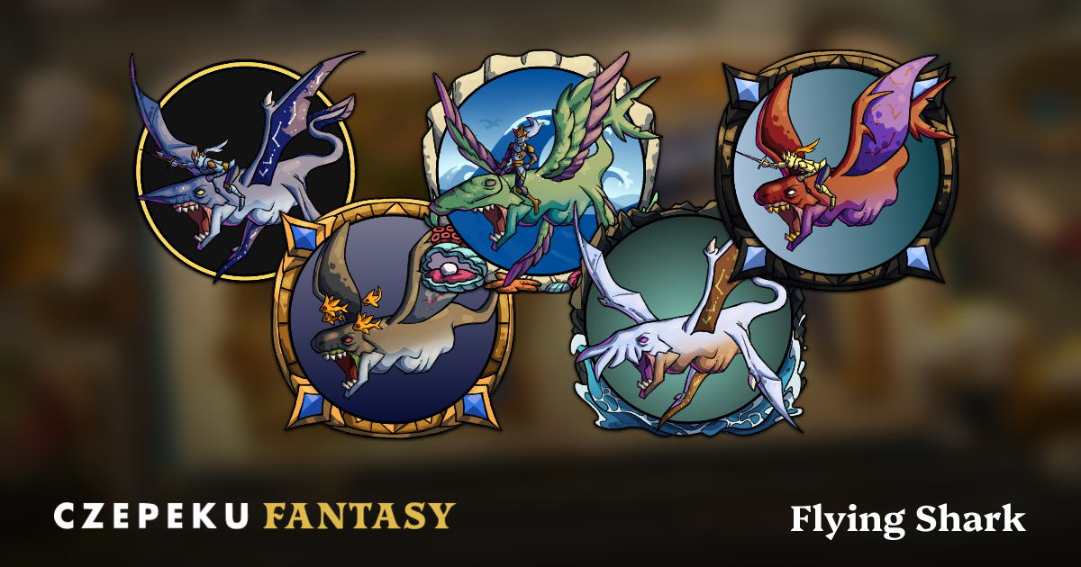 Flying Shark Token Builder | Customize and Randomize Czepeku Tokens