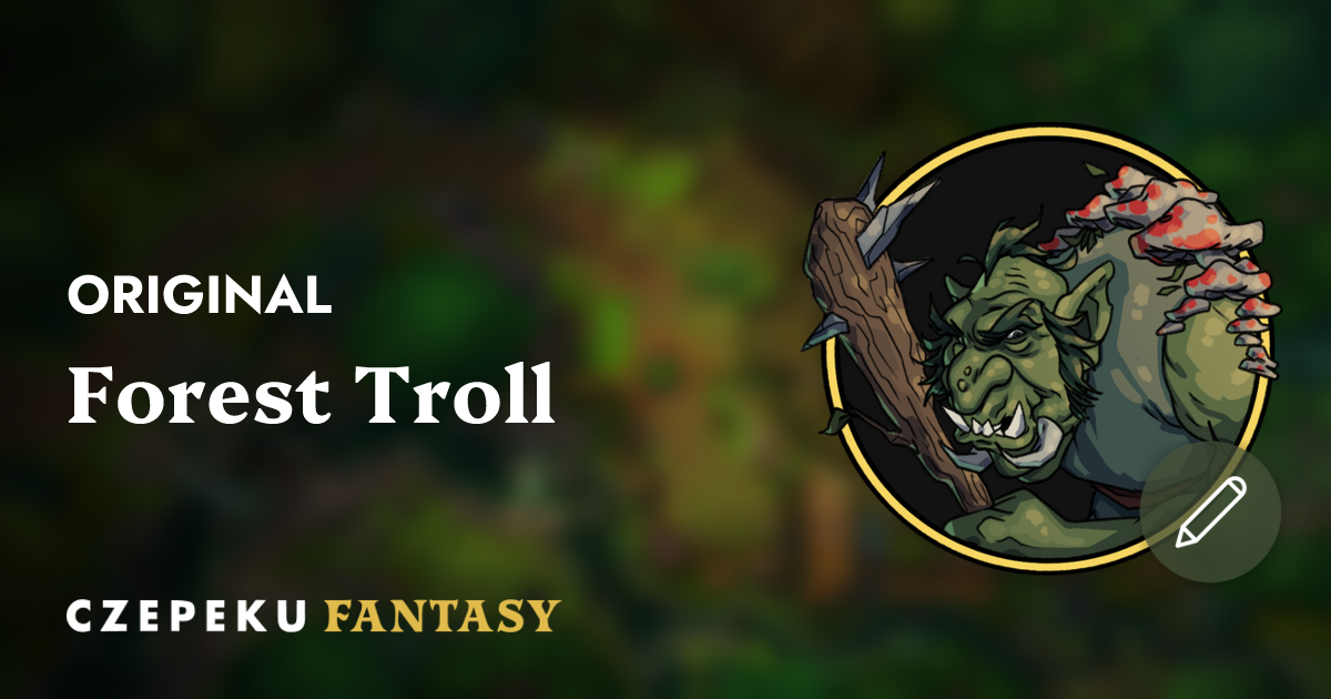 Forest Troll Token Builder | Customize and Randomize Czepeku Tokens