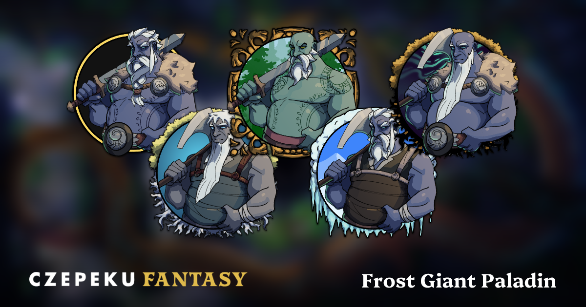Frost Giant Paladin Token Builder | Customize and Randomize Czepeku Tokens