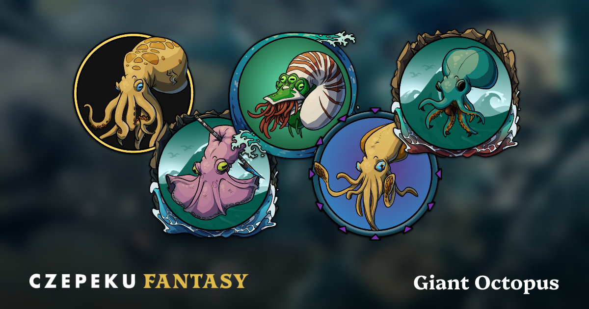 Giant Octopus Token Builder | Customize and Randomize Czepeku Tokens