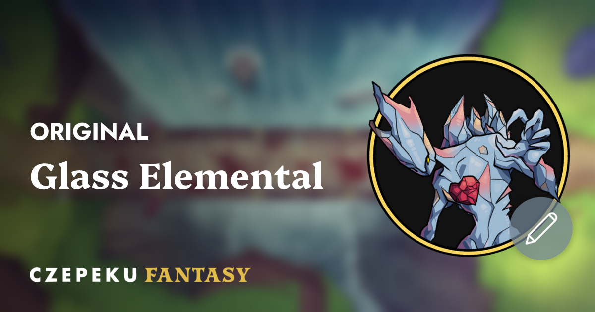 Glass Elemental Token Builder | Customize and Randomize Czepeku Tokens
