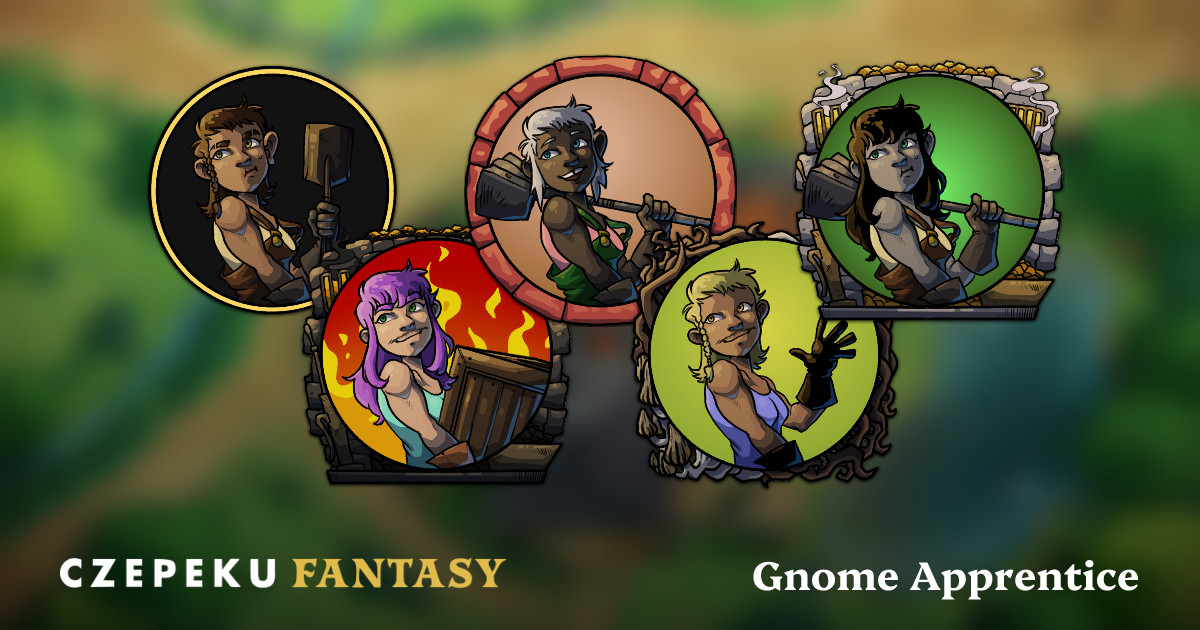 Gnome Apprentice Token Builder | Customize and Randomize Czepeku Tokens