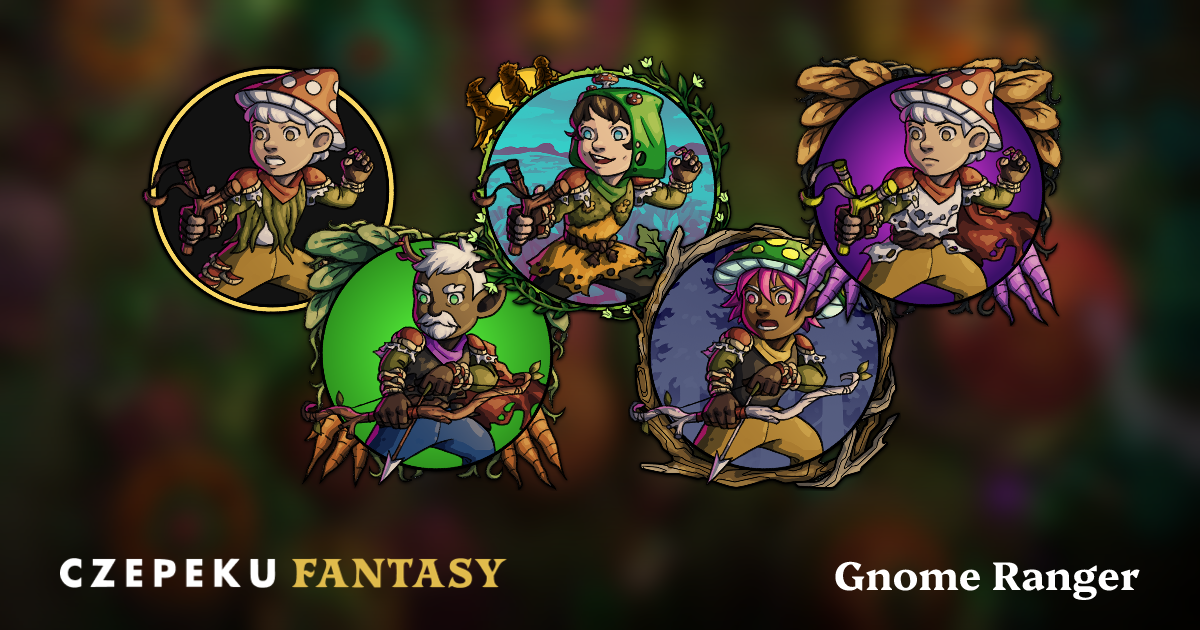 Gnome Ranger Token Builder | Customize and Randomize Czepeku Tokens
