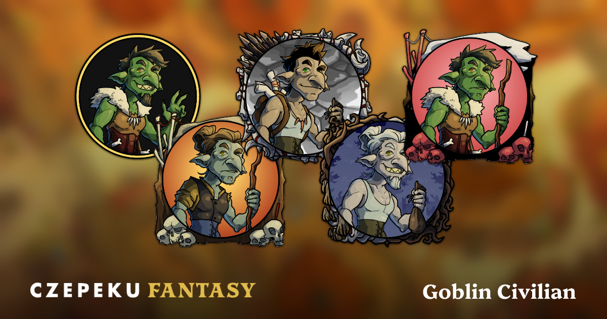 Goblin Civilian Token Builder | Customize and Randomize Czepeku Tokens