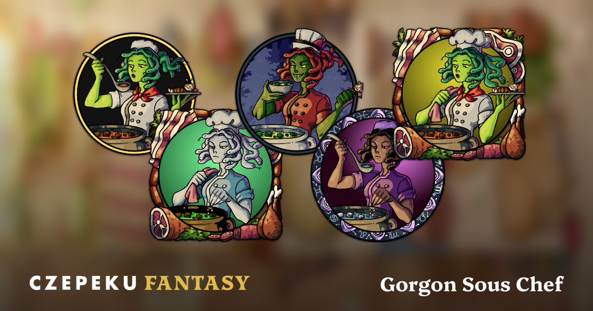 Gorgon Sous Chef Token Builder | Customize and Randomize Czepeku Tokens