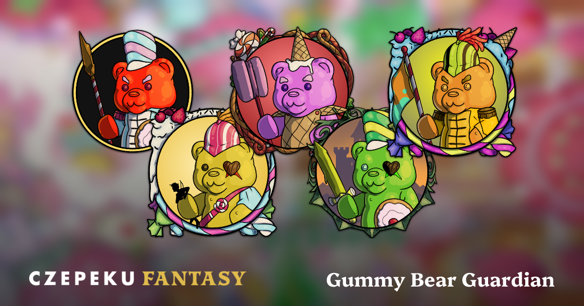 Gummy Bear Guardian Token Builder | Customize and Randomize Czepeku Tokens