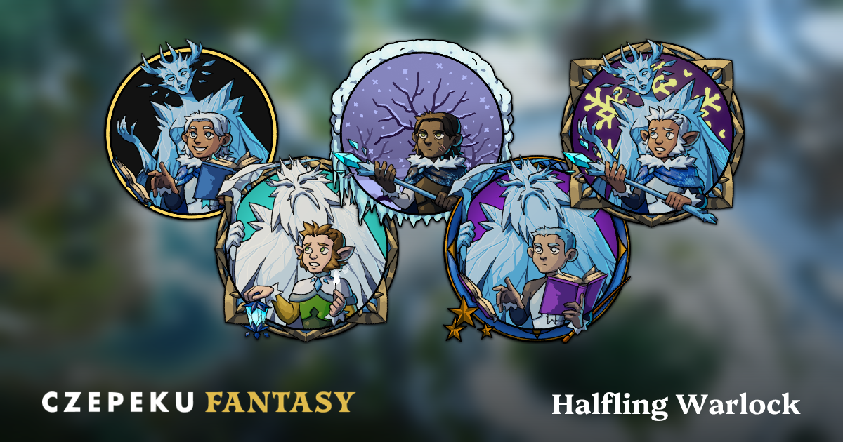 Halfling Warlock Token Builder | Customize and Randomize Czepeku Tokens