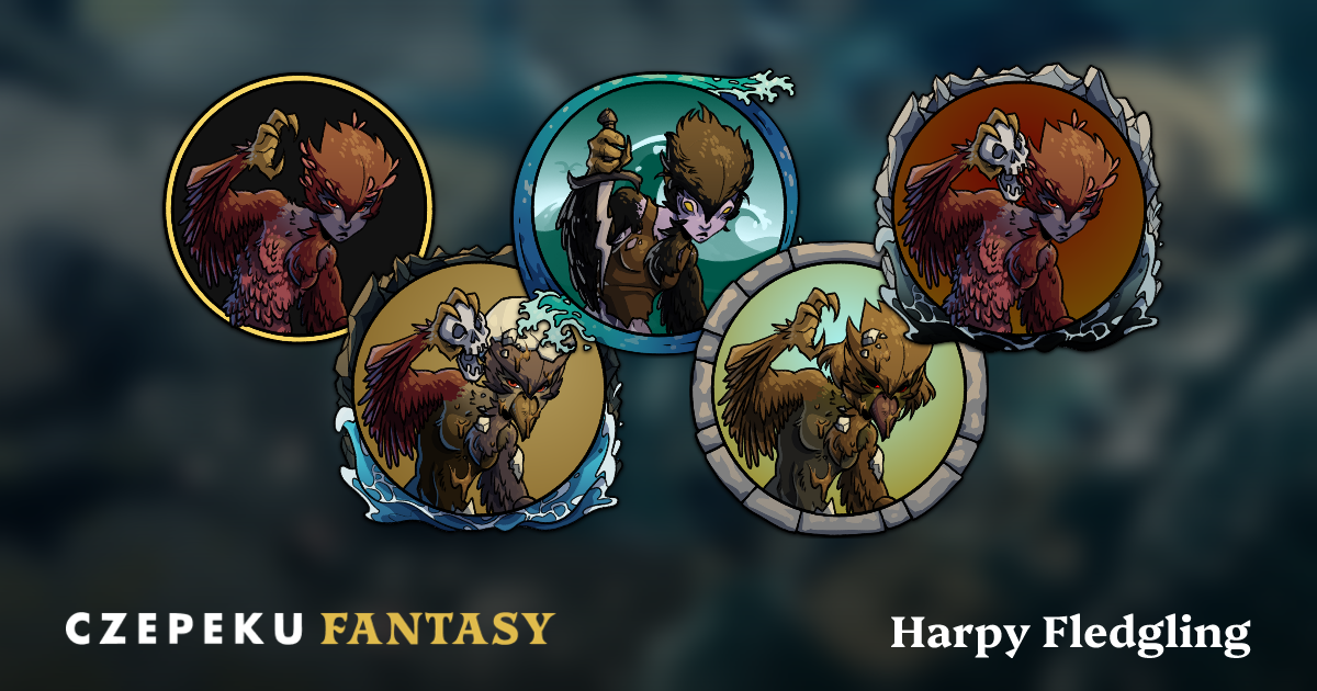 Harpy Fledgling Token Builder | Customize and Randomize Czepeku Tokens