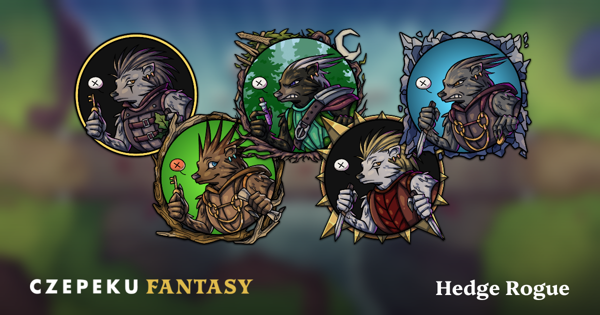 Hedge Rogue Token Builder | Customize and Randomize Czepeku Tokens