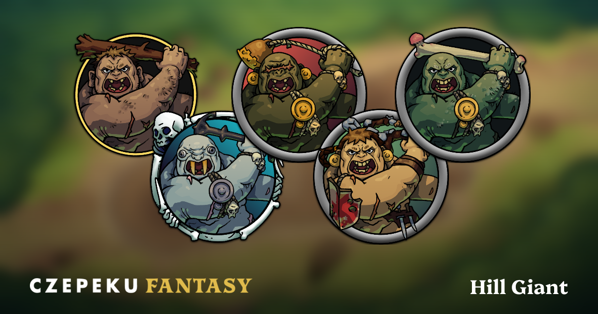 Hill Giant Token Builder | Customize and Randomize Czepeku Tokens