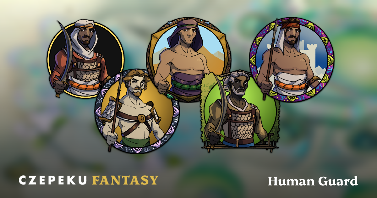 Human Guard Token Builder | Customize and Randomize Czepeku Tokens