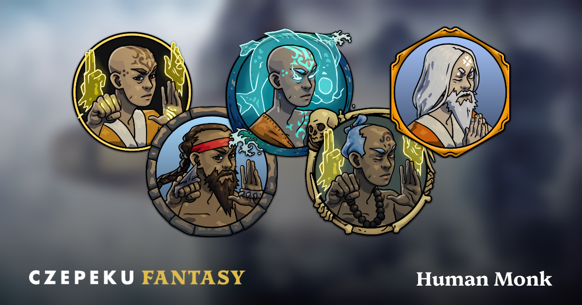 Human Monk Token Builder | Customize and Randomize Czepeku Tokens