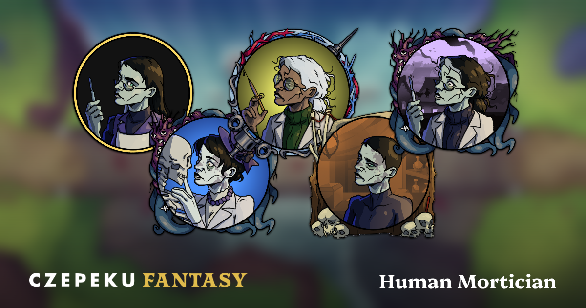 Human Mortician Token Builder | Customize and Randomize Czepeku Tokens