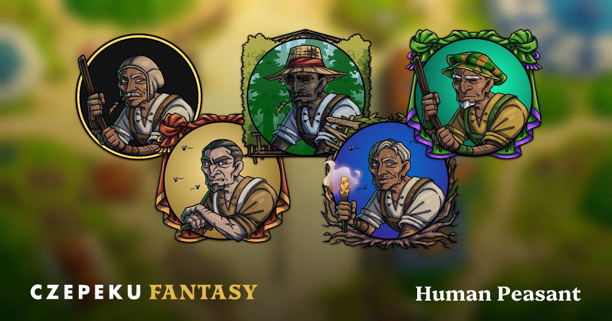 Human Peasant Token Builder | Customize and Randomize Czepeku Tokens