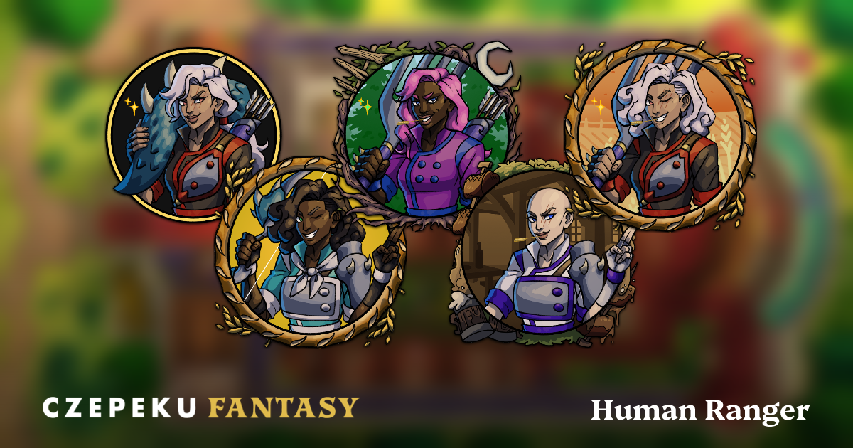 Human Ranger Token Builder | Customize and Randomize Czepeku Tokens