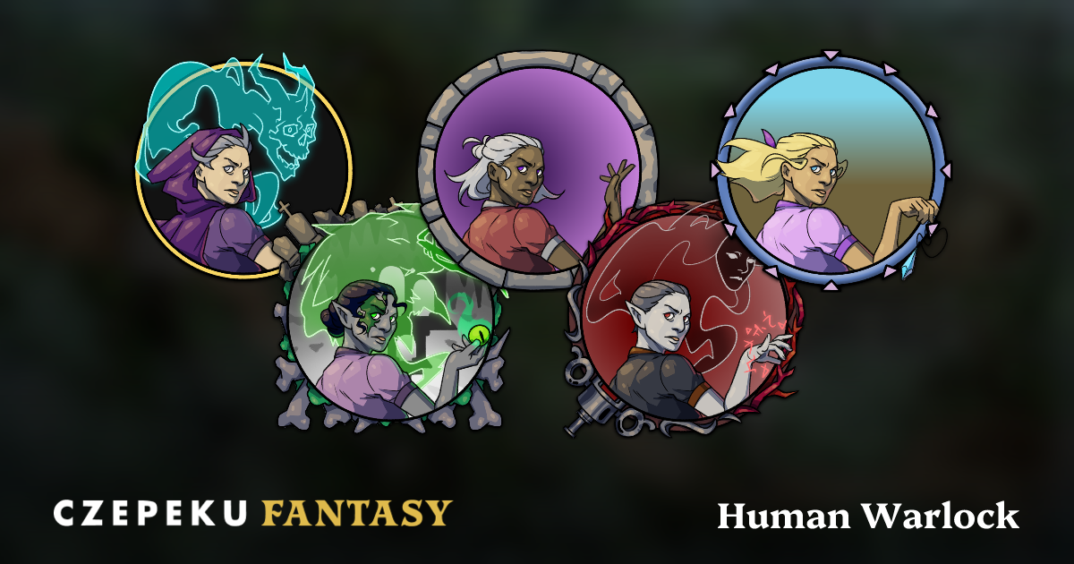 Human Warlock Token Builder | Customize and Randomize Czepeku Tokens