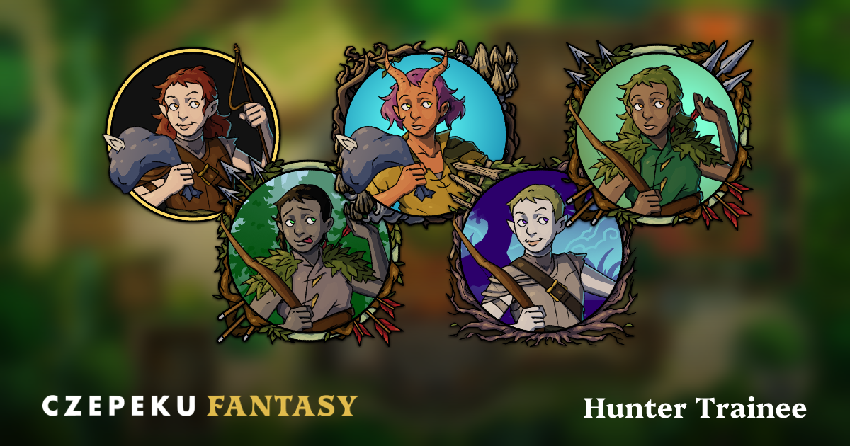 Hunter Trainee Token Builder | Customize and Randomize Czepeku Tokens