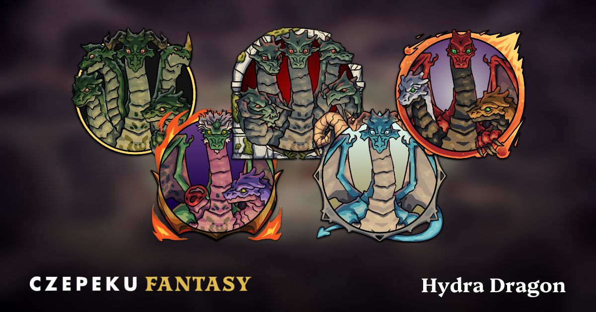Hydra Dragon Token Builder | Customize and Randomize Czepeku Tokens