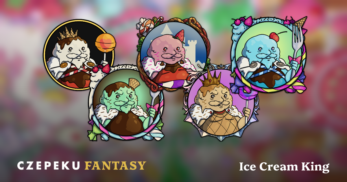 Ice Cream King Token Builder | Customize and Randomize Czepeku Tokens