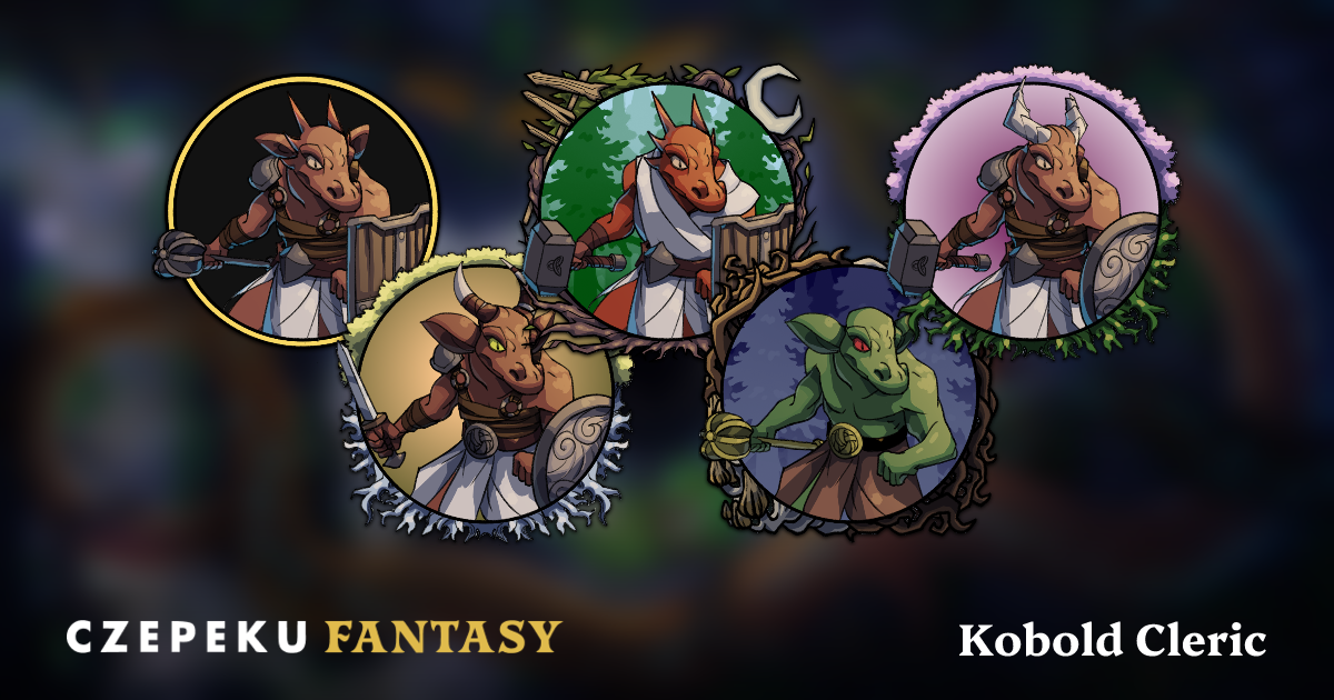 Kobold Cleric Token Builder | Customize and Randomize Czepeku Tokens