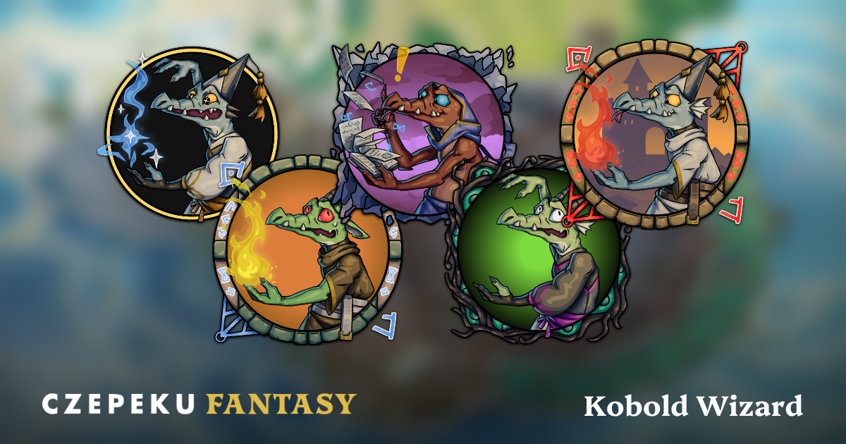 Kobold Wizard Token Builder | Customize and Randomize Czepeku Tokens
