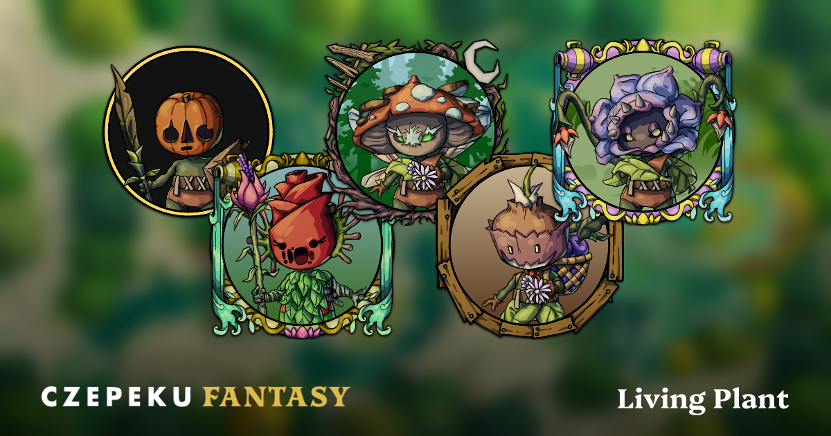 Living Plant Token Builder | Customize and Randomize Czepeku Tokens