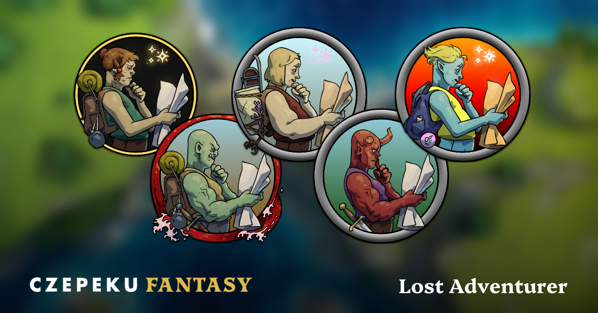 Lost Adventurer Token Builder | Customize and Randomize Czepeku Tokens