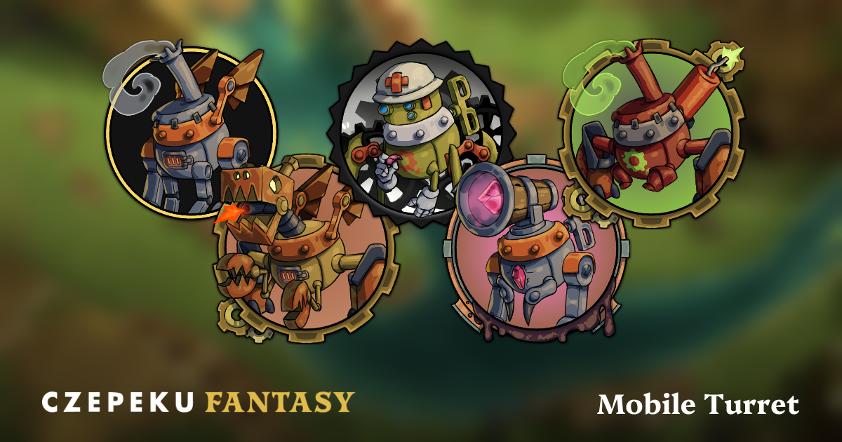 Mobile Turret Token Builder | Customize and Randomize Czepeku Tokens