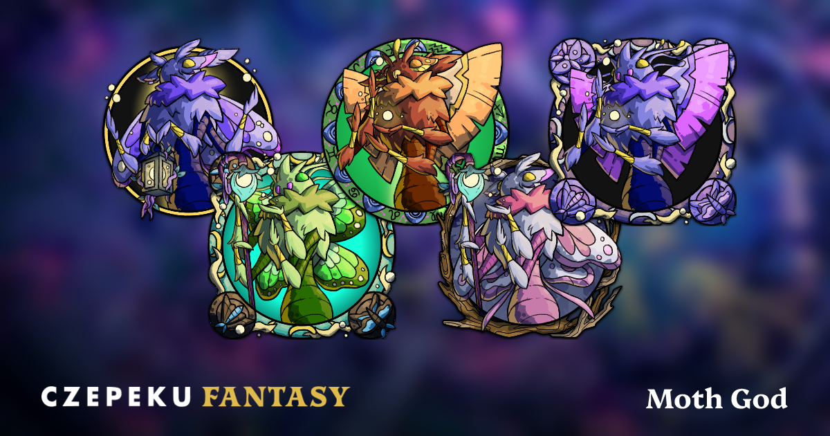 Moth God Token Builder | Customize and Randomize Czepeku Tokens