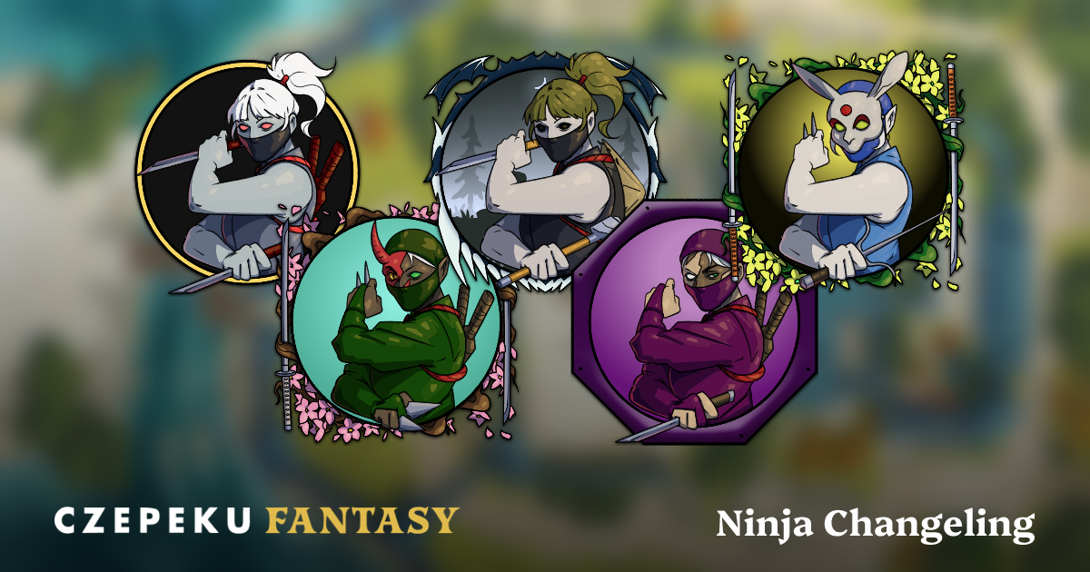 Ninja Changeling Token Builder | Customize and Randomize Czepeku Tokens