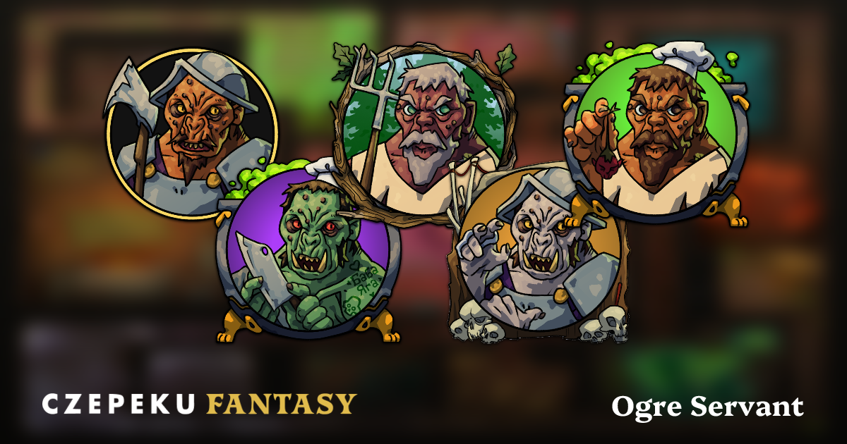 Ogre Servant Token Builder | Customize and Randomize Czepeku Tokens