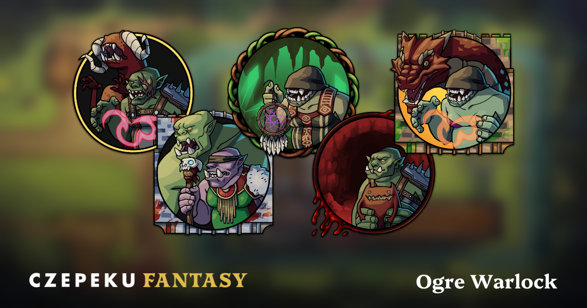 Ogre Warlock Token Builder | Customize and Randomize Czepeku Tokens