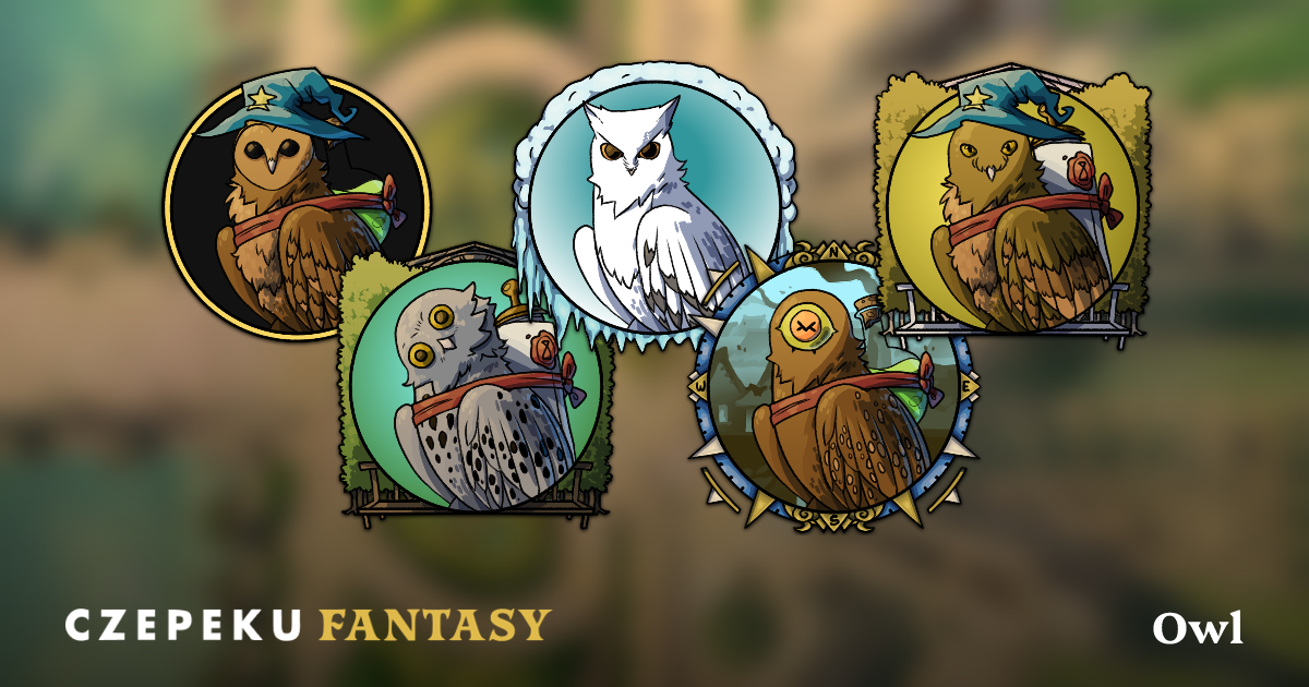 Owl Token Builder | Customize and Randomize Czepeku Tokens
