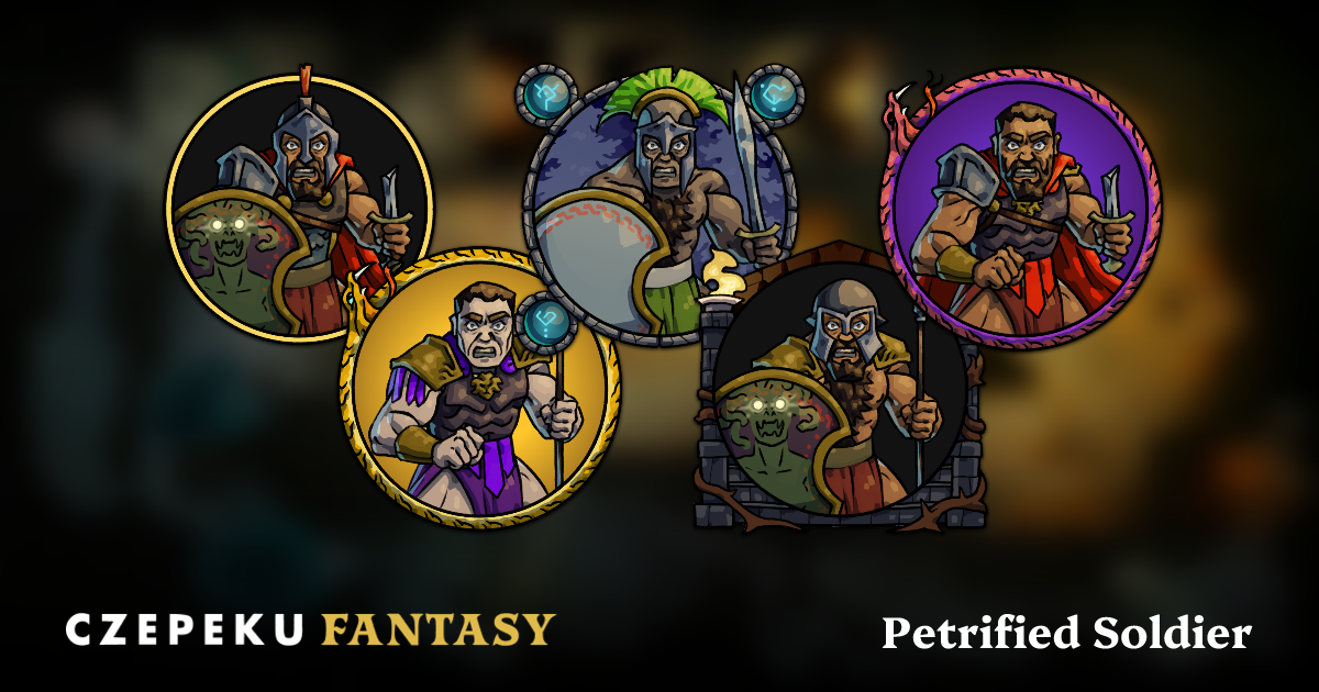 Petrified Soldier Token Builder | Customize and Randomize Czepeku Tokens