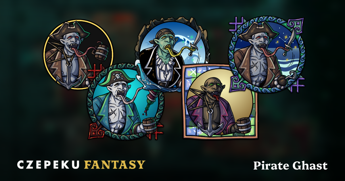 Pirate Ghast Token Builder | Customize and Randomize Czepeku Tokens