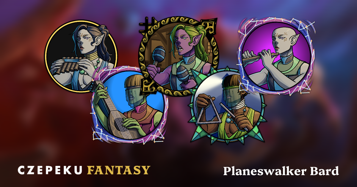 Planeswalker Bard Token Builder | Customize and Randomize Czepeku Tokens