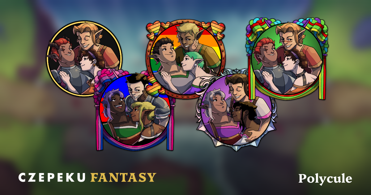 Polycule Token Builder | Customize and Randomize Czepeku Tokens