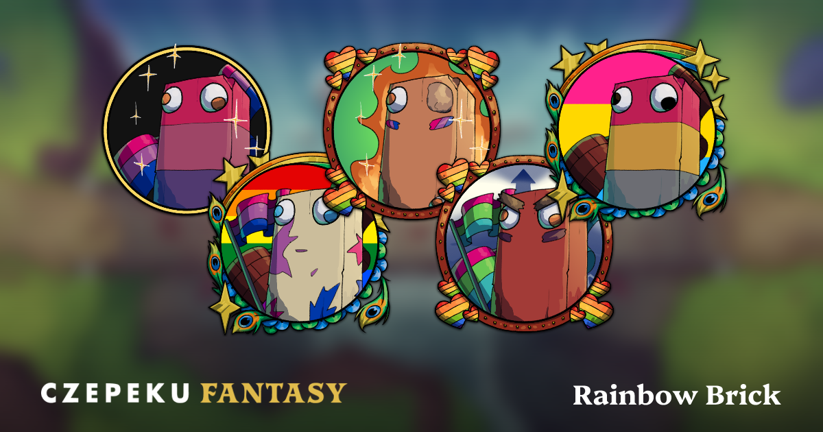 Rainbow Brick Token Builder | Customize and Randomize Czepeku Tokens