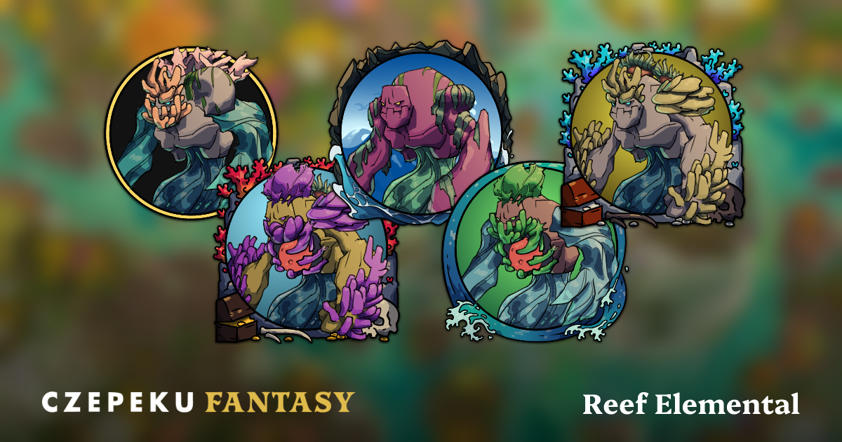 Reef Elemental Token Builder | Customize and Randomize Czepeku Tokens