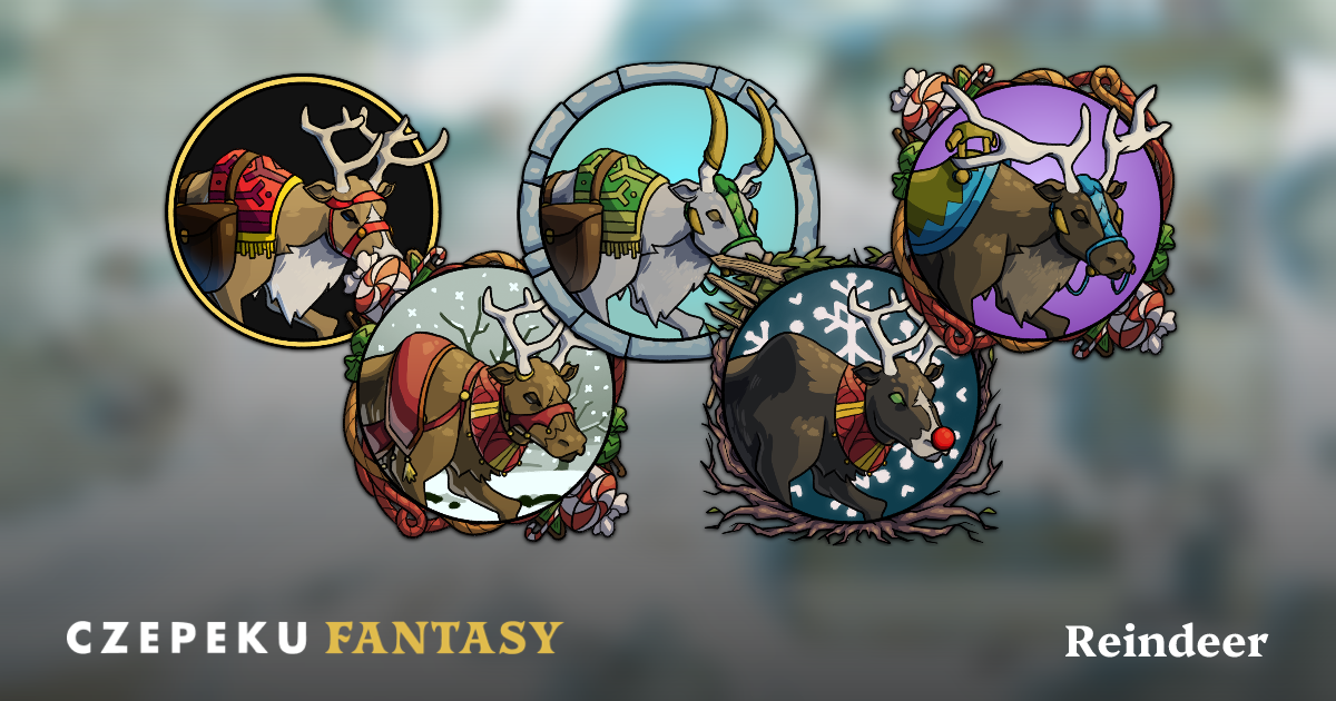 Reindeer Token Builder | Customize and Randomize Czepeku Tokens