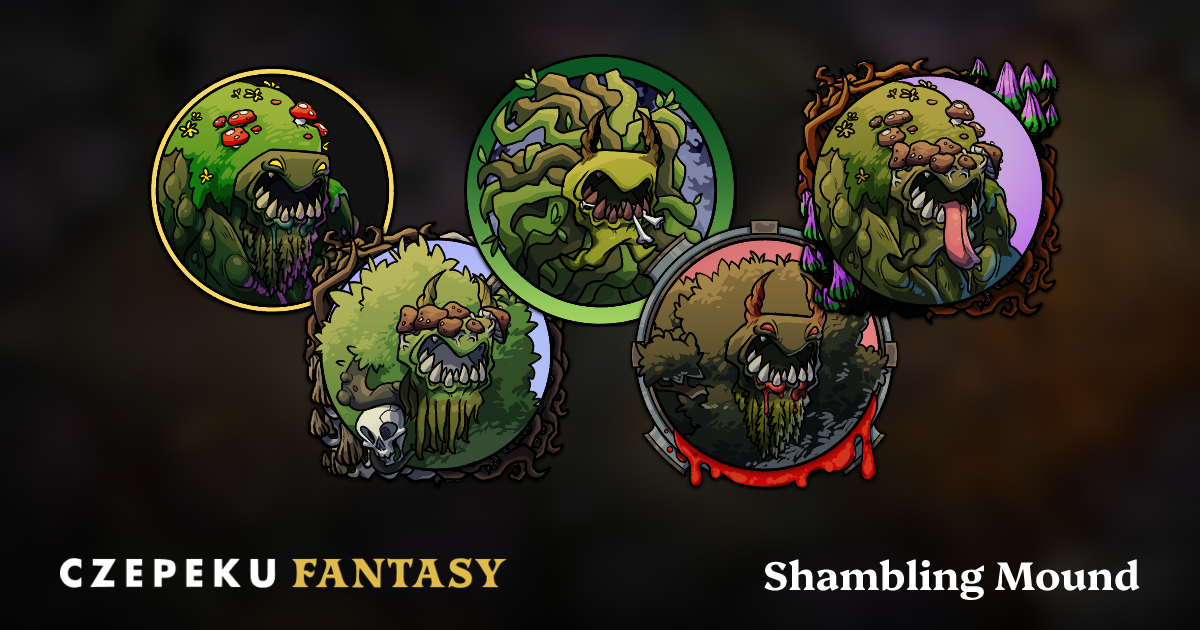 Shambling Mound Token Builder | Customize and Randomize Czepeku Tokens