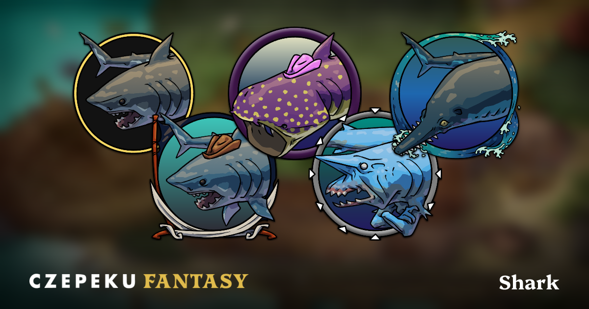 Shark Token Builder | Customize and Randomize Czepeku Tokens