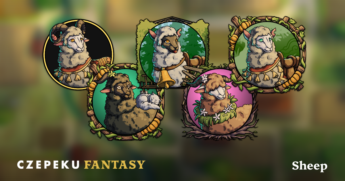 Sheep Token Builder | Customize and Randomize Czepeku Tokens