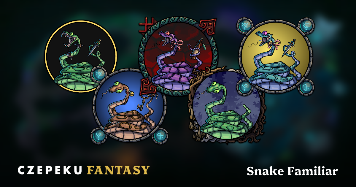 Snake Familiar Token Builder | Customize and Randomize Czepeku Tokens